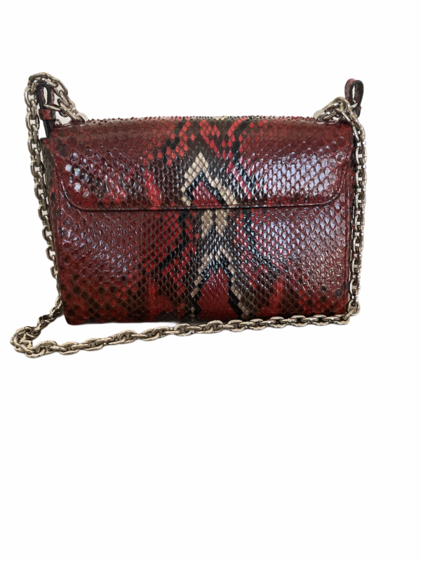 Pre Loved Louis Vuitton Medium Twist Python