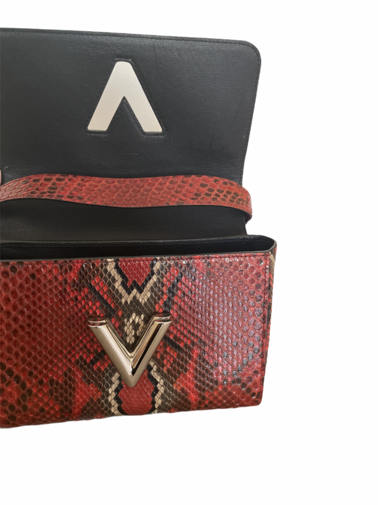 Pre Loved Louis Vuitton Medium Twist Python