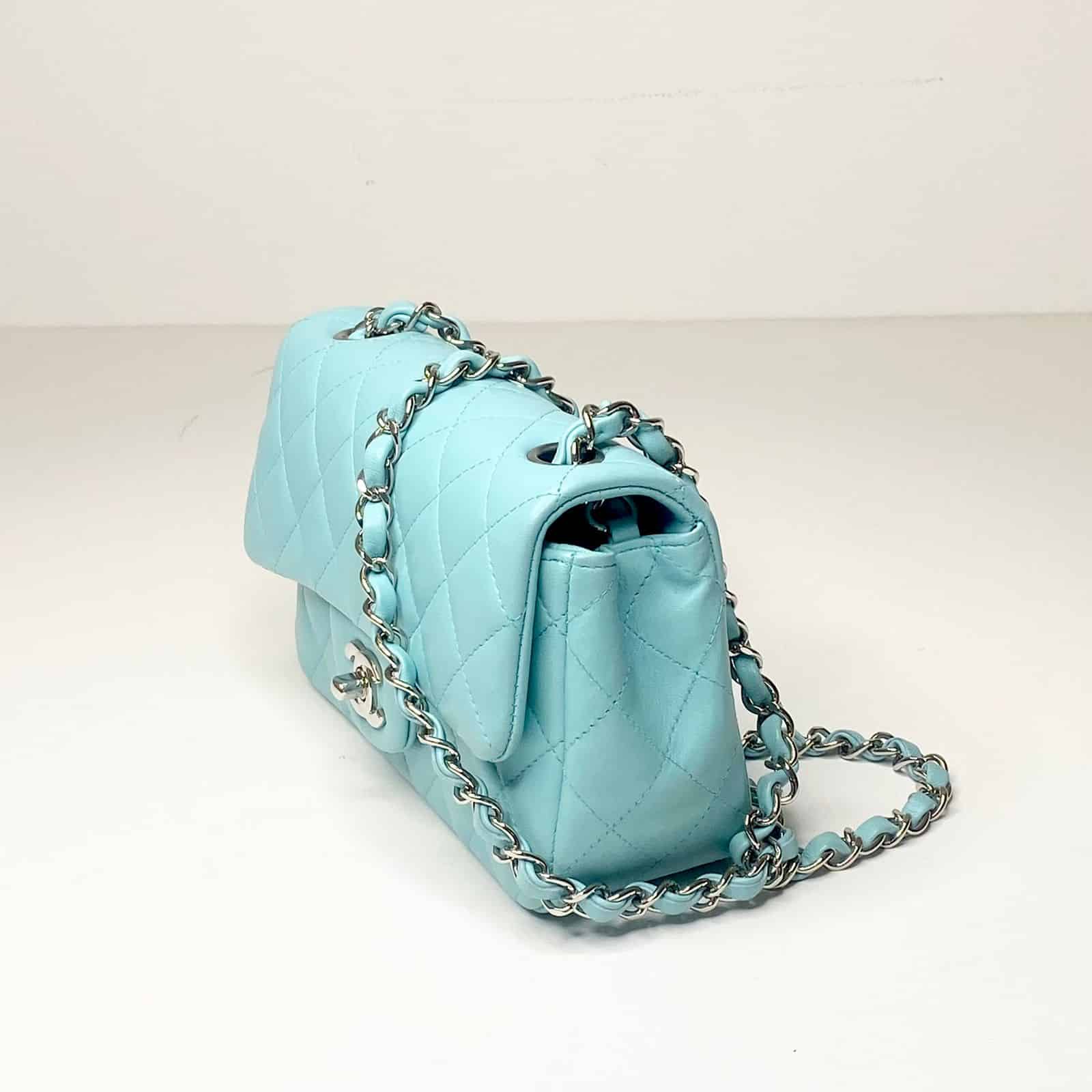 Mini Chanel Tiffany Blue Bag - The Luxury Flavor