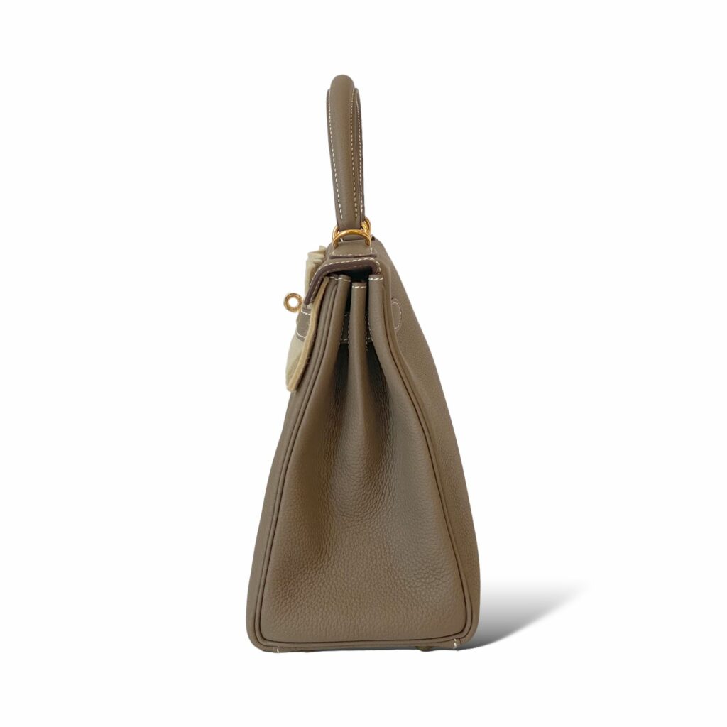 Hermes Kelly 28 Etoupe Retourne GHW | The Luxury Flavor