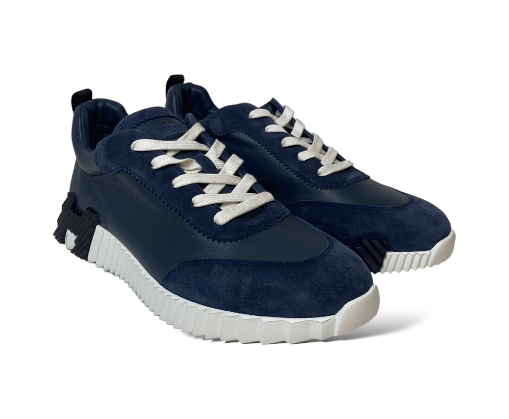 Hermes bouncing 44.5 EU sneakers blue – The Luxury Flavor