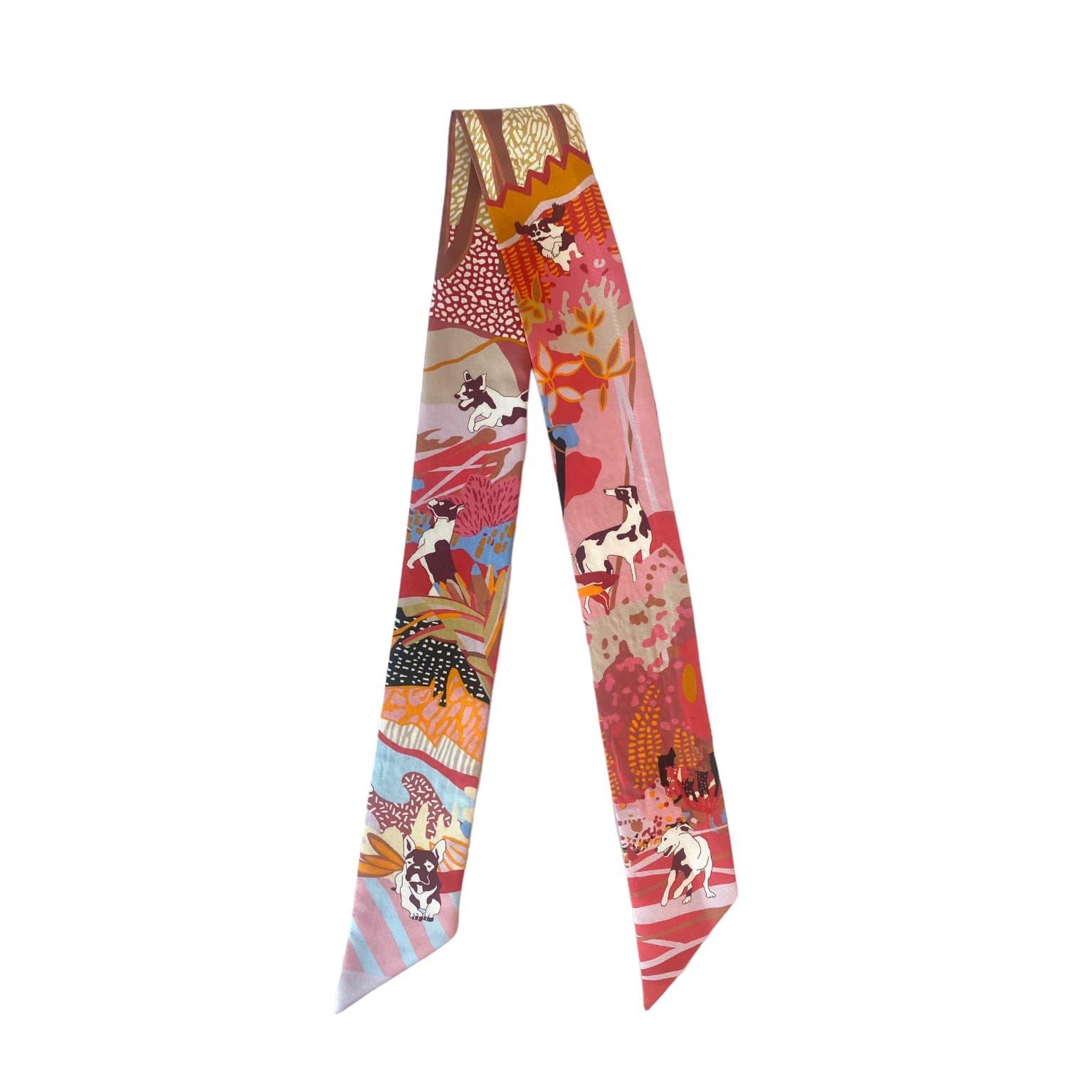 Hermes Twilly En Liberte in Pink Silk – The Luxury Flavor