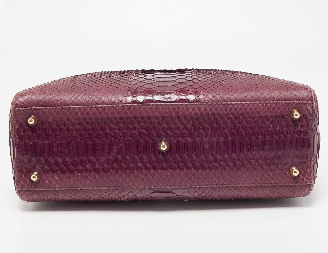 Dior Purple Python Large Tote bag – The Luxury Flavor