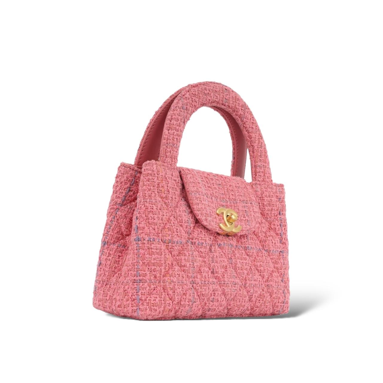 Chanel Pink Tweed Bag | The Luxury Flavor